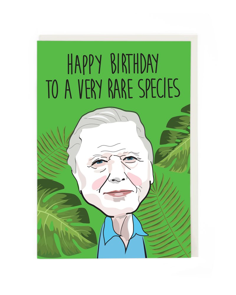 A Very Rare Species Birthday Card - Cath Tate Cards – Nor Store London