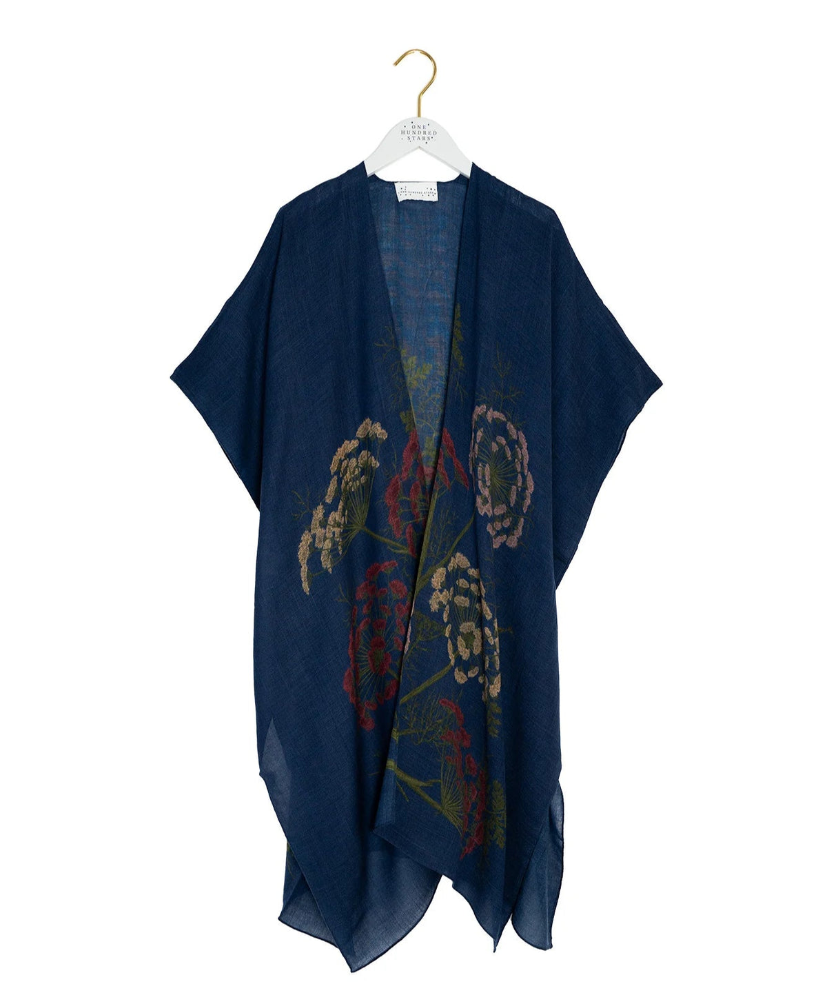 Parsley Seed Navy Wool Throwover- One Hundred Stars – Nor Store London