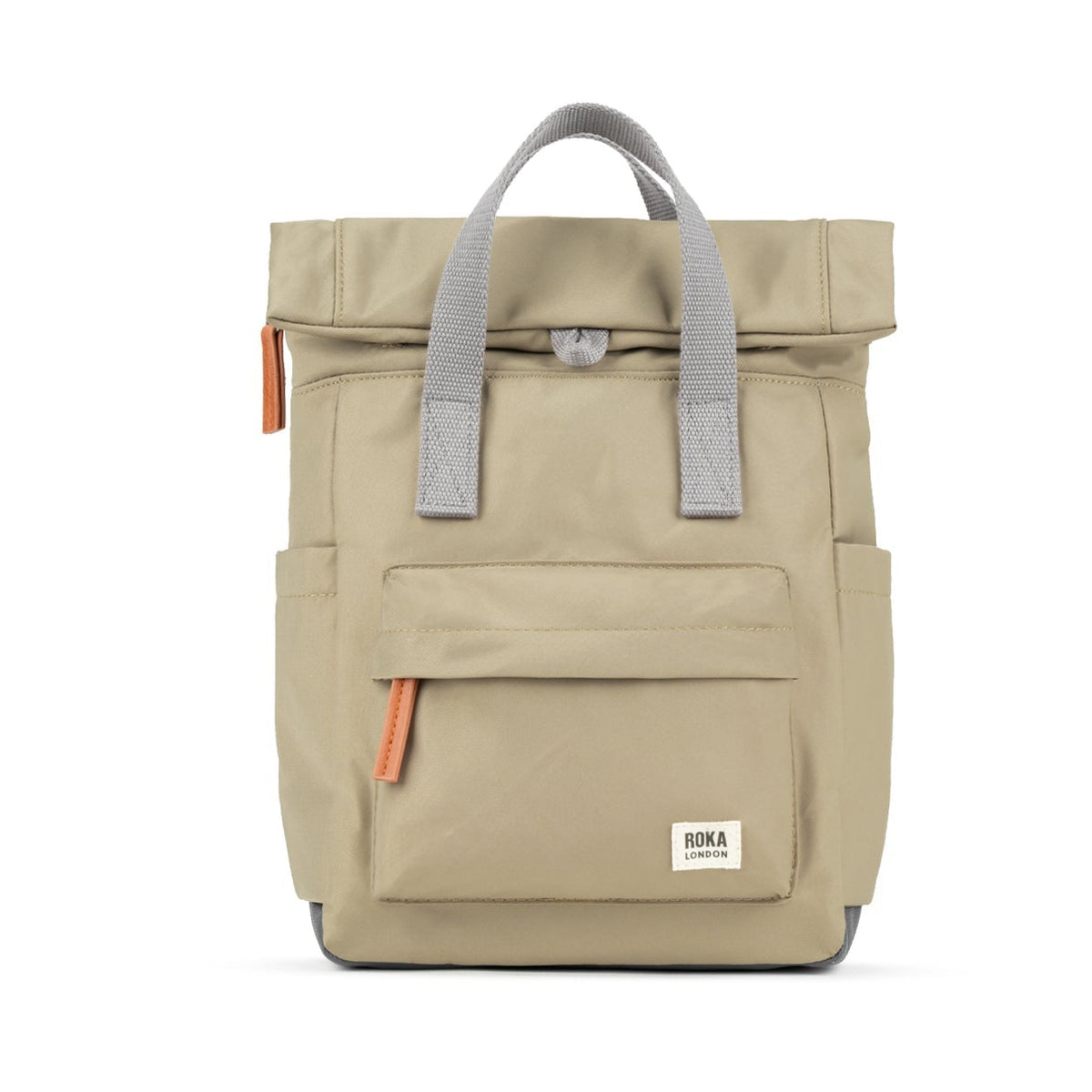 Canfield Backpack By Roka In Taupe - Small – Nor Store London