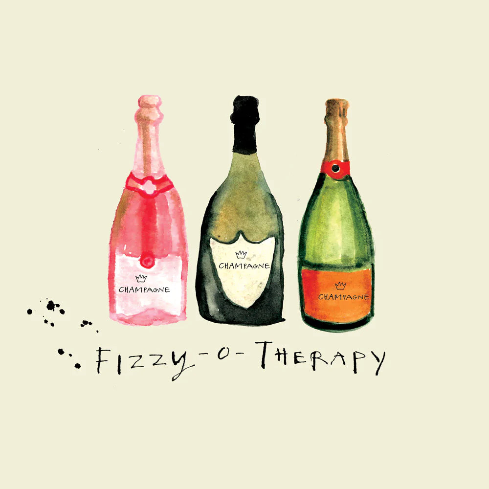 Fizzy-o-Therapy Greeting Card - Poet and Painter – Nor Store London