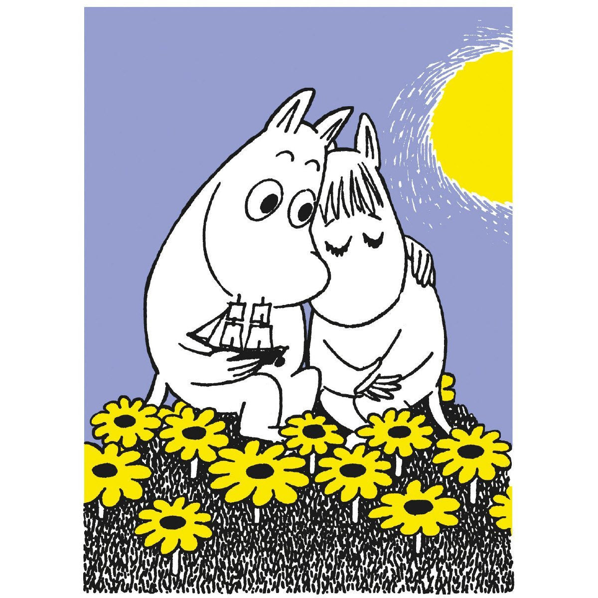 Moomin Couple Letterpress Cards – Nor Store London