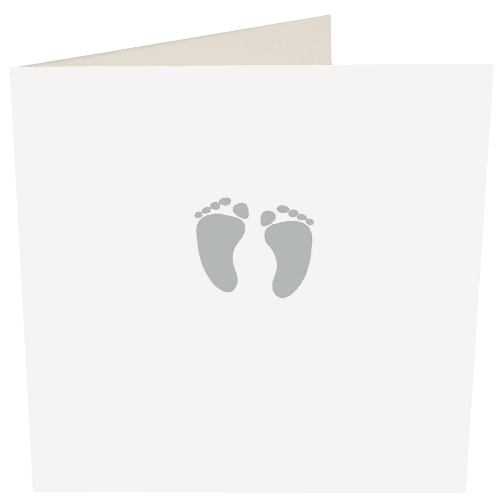Baby Feet Greeting Card -Caroline Gardner – Nor Store London